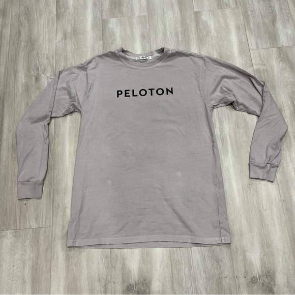 Peloton | Tops | Peloton Classic Crewneck Swetshirt Gray | Poshmark